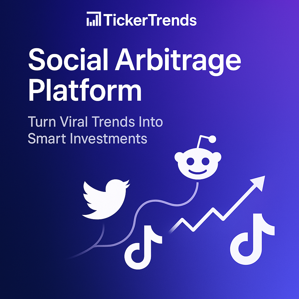 Social Arbitrage Platform for Trend-Based Investing | TickerTrends